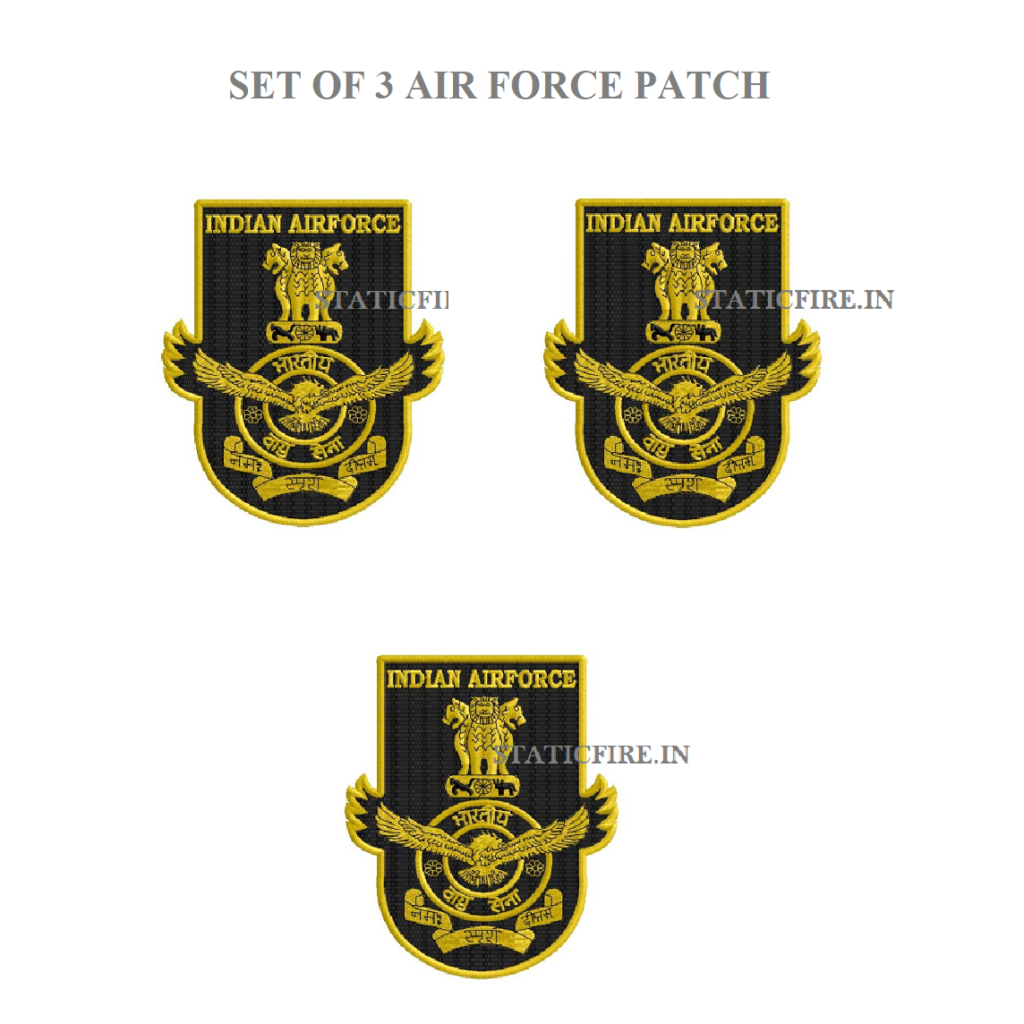 AIR FORCE PATCH IAF OVERALL PATCH | Static Fire