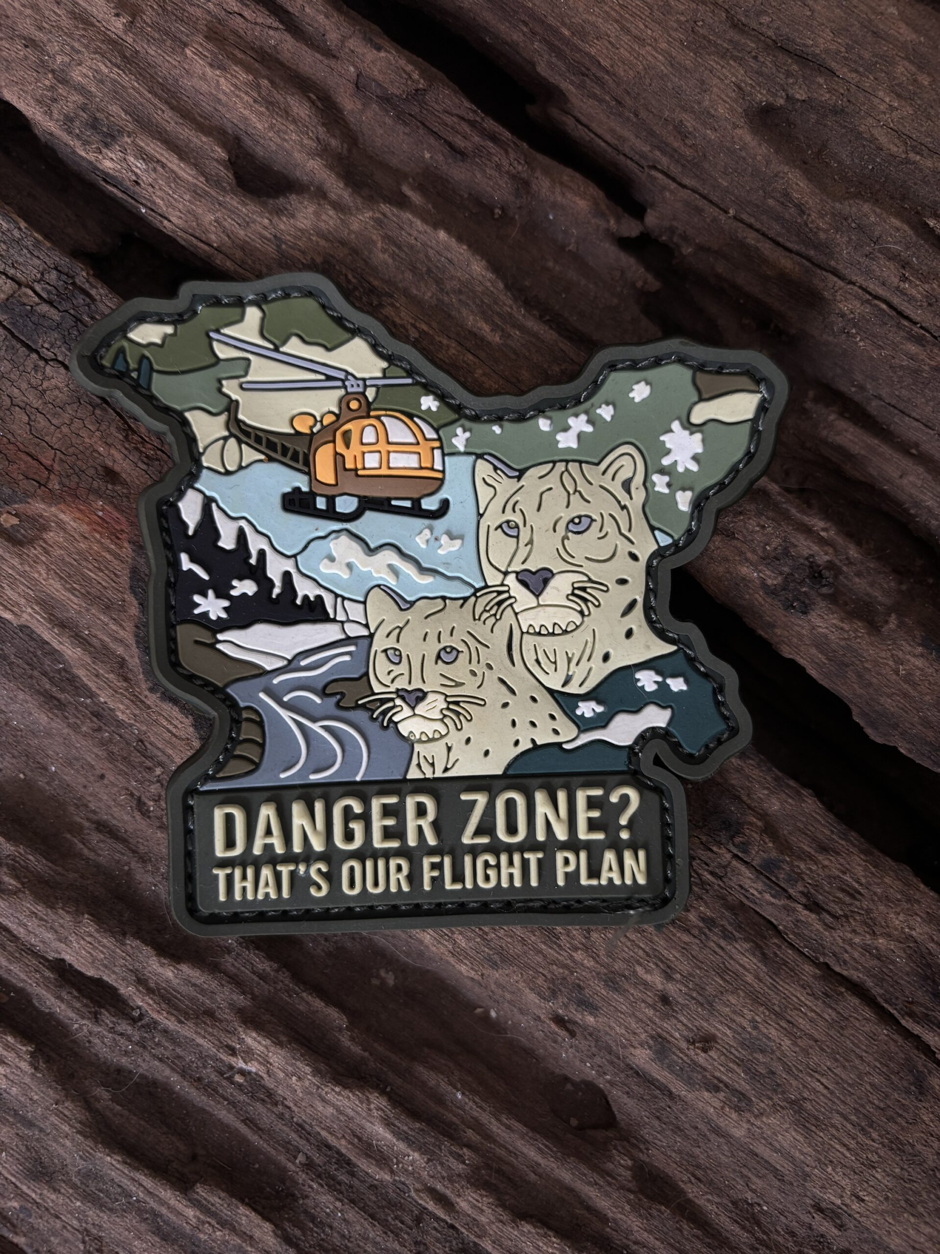 DANGER ZONE PATCH | Static Fire